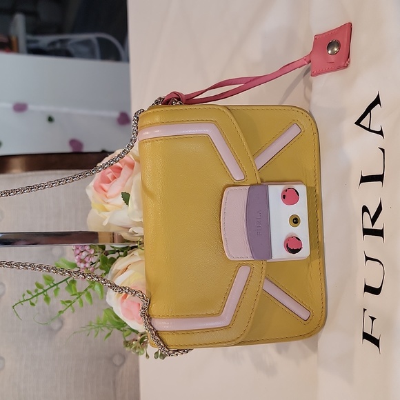 Furla | Bags | Authentic Furla Mini Sling Bag | Poshmark